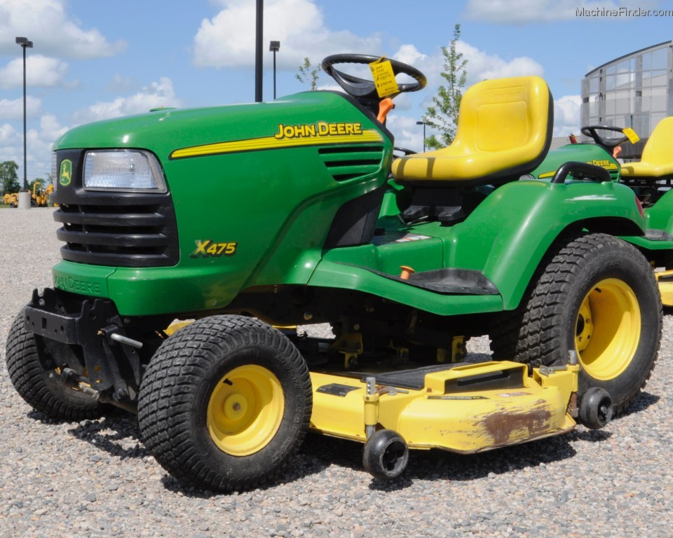 Tiller For John Deere X475 at Sarah Kilgore blog