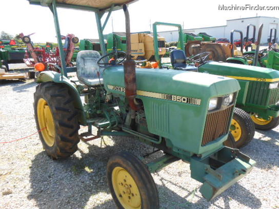John Deere 850 Tractors - Utility (40-100hp) - John Deere MachineFinder