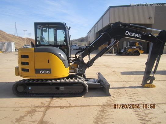 2014 John Deere 60G Compact Excavator - John Deere MachineFinder