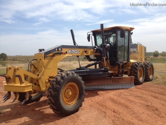 2010 John Deere 670G Motor Grader - John Deere MachineFinder