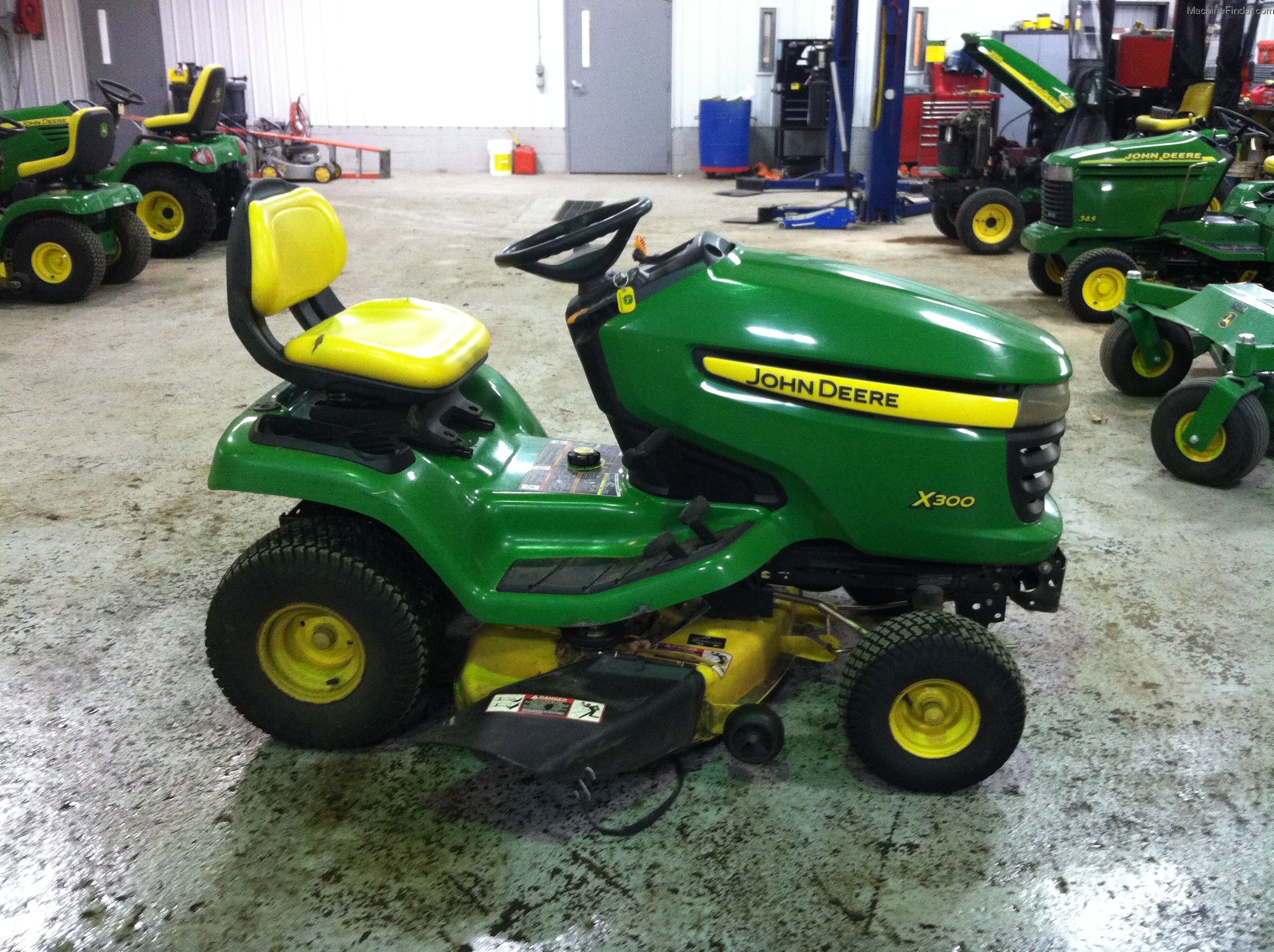 2007 John Deere X300 Lawn & Garden and Commercial Mowing - John Deere ...