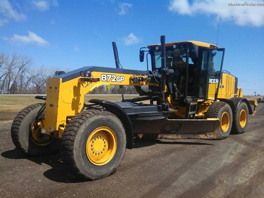 2010 John Deere 872G Motor Grader - John Deere MachineFinder