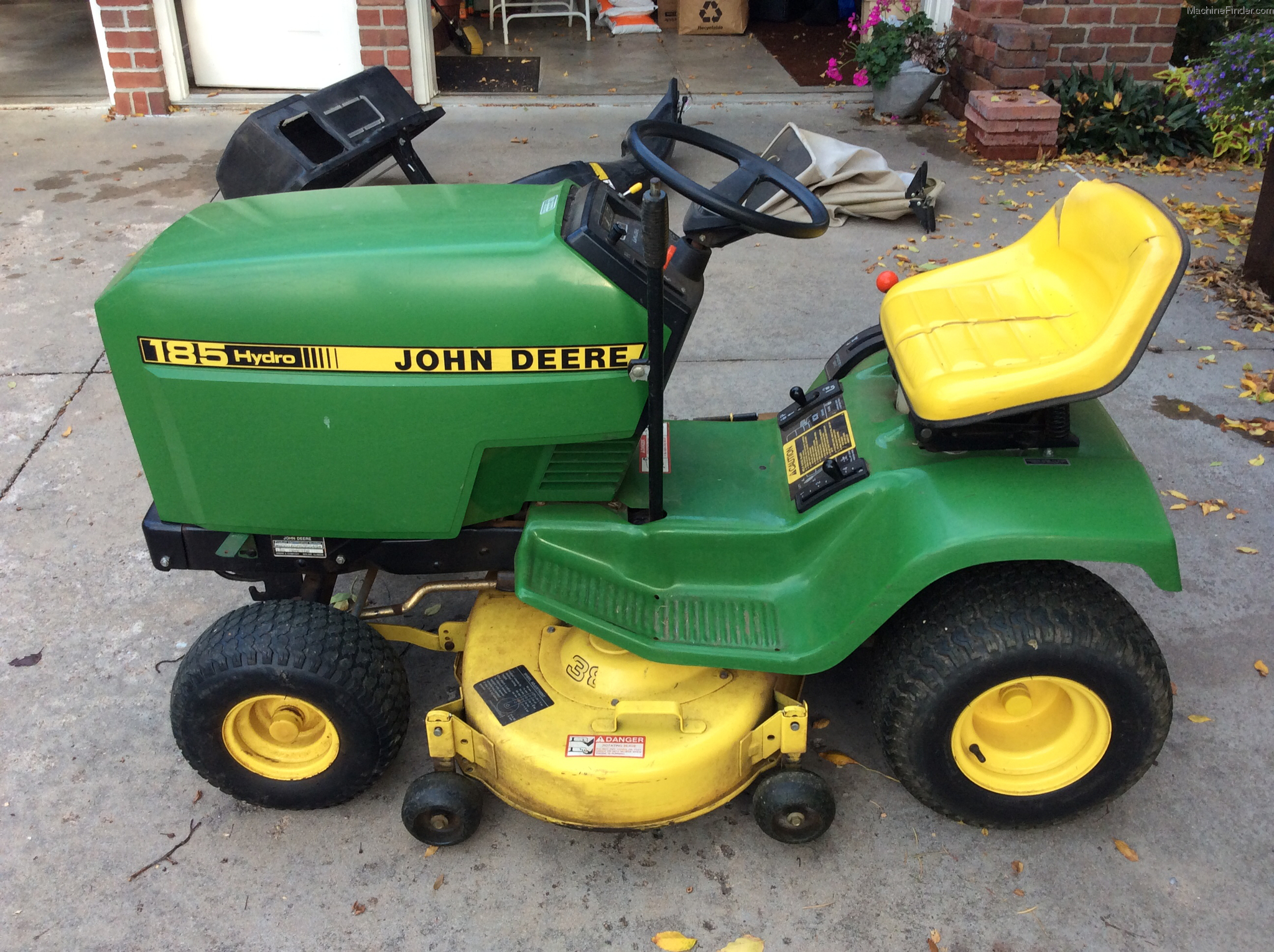 1988 John Deere 185 Lawn & Garden and Commercial Mowing - John Deere ...