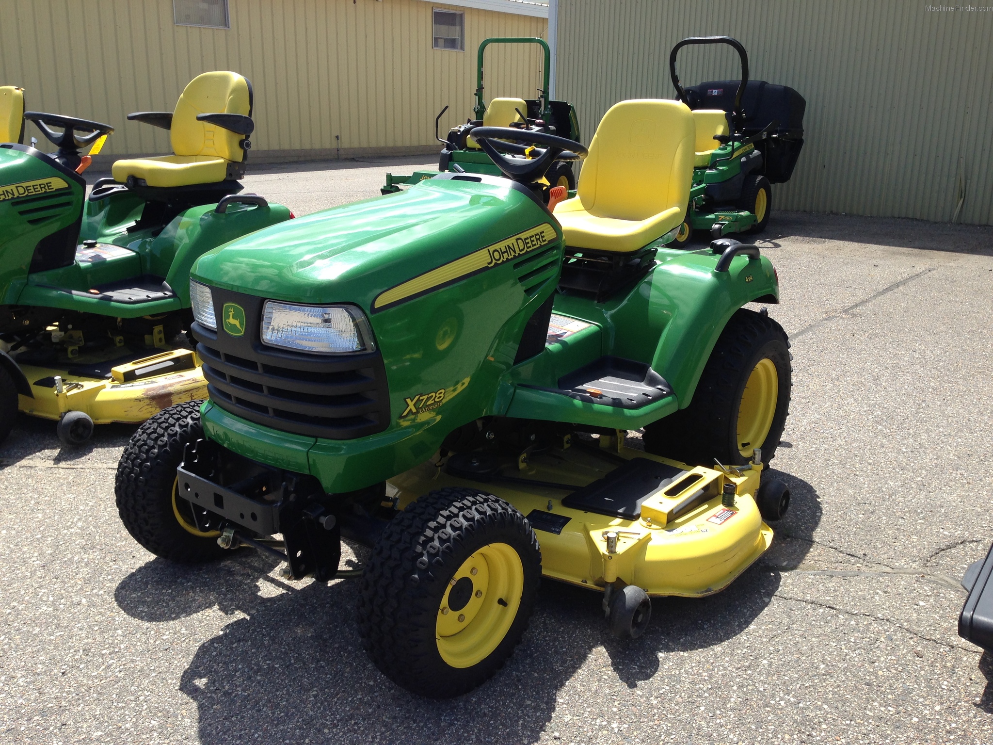 2010 John Deere X728 Lawn & Garden and Commercial Mowing - John Deere ...