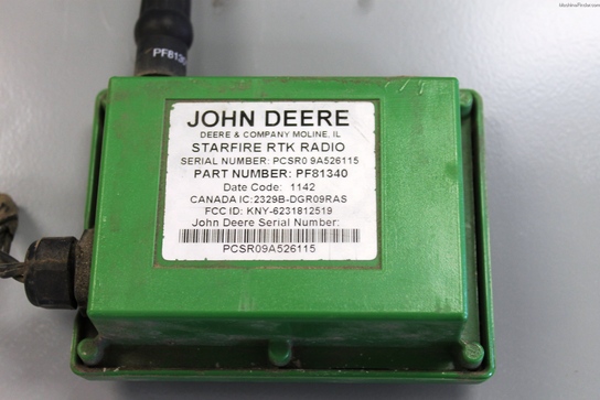 John Deere 900 mhz RTK radio Precision AG - John Deere MachineFinder