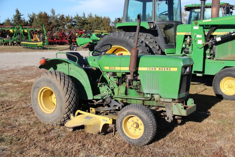 John Deere 850 Tractor Specifications