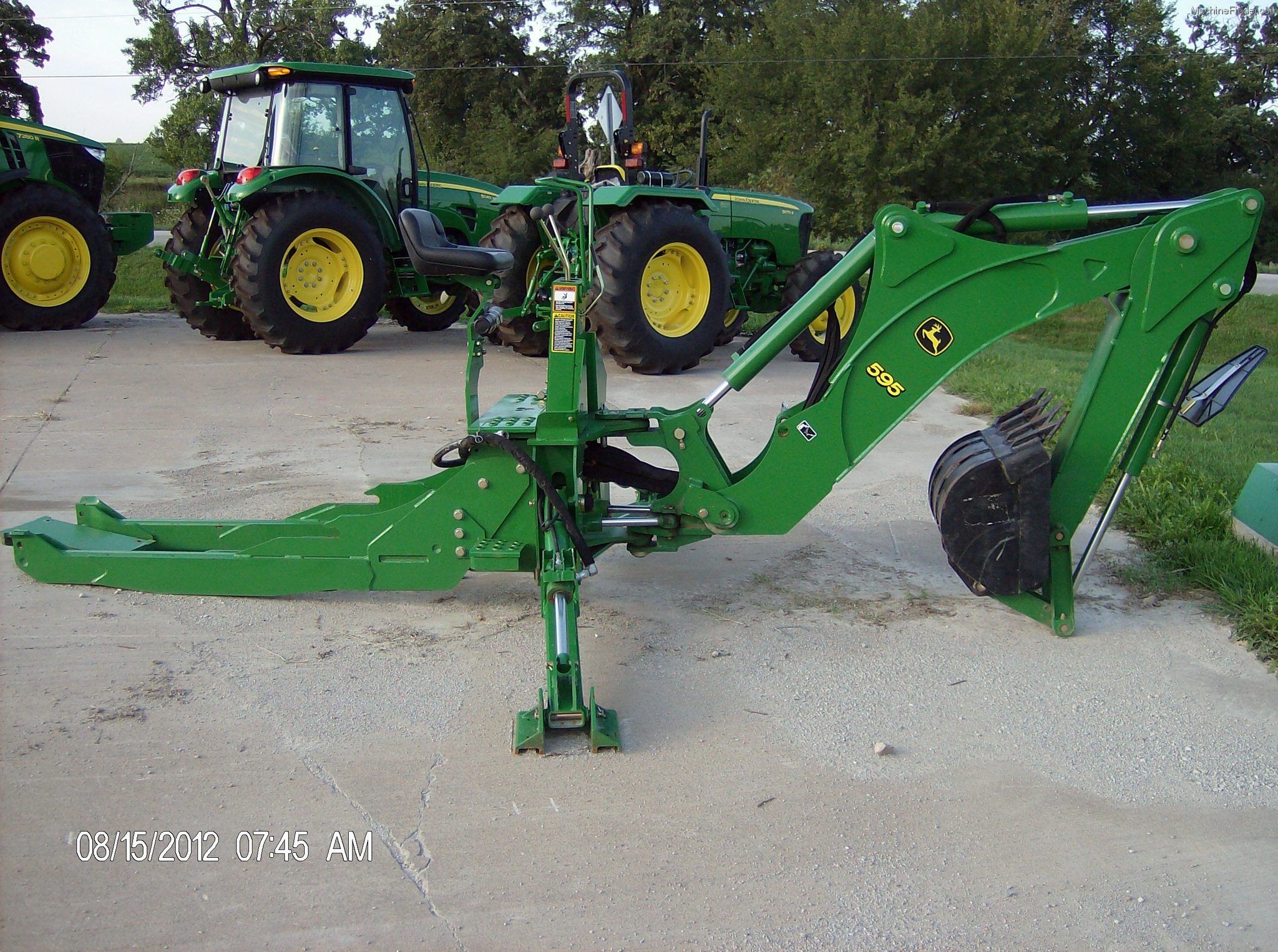 2011 John Deere 595 Tractor Loader Backhoes - John Deere MachineFinder