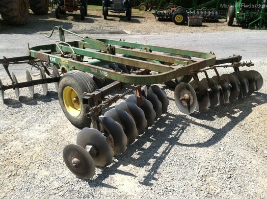 John Deere 115 10' Disk Harrow Tillage - John Deere MachineFinder