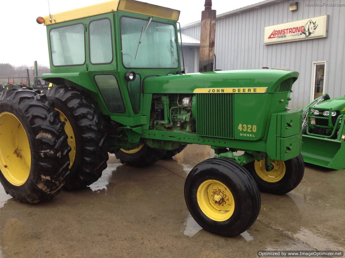 1971 John Deere 4320 Tractors - Row Crop (+100hp) - John Deere ...