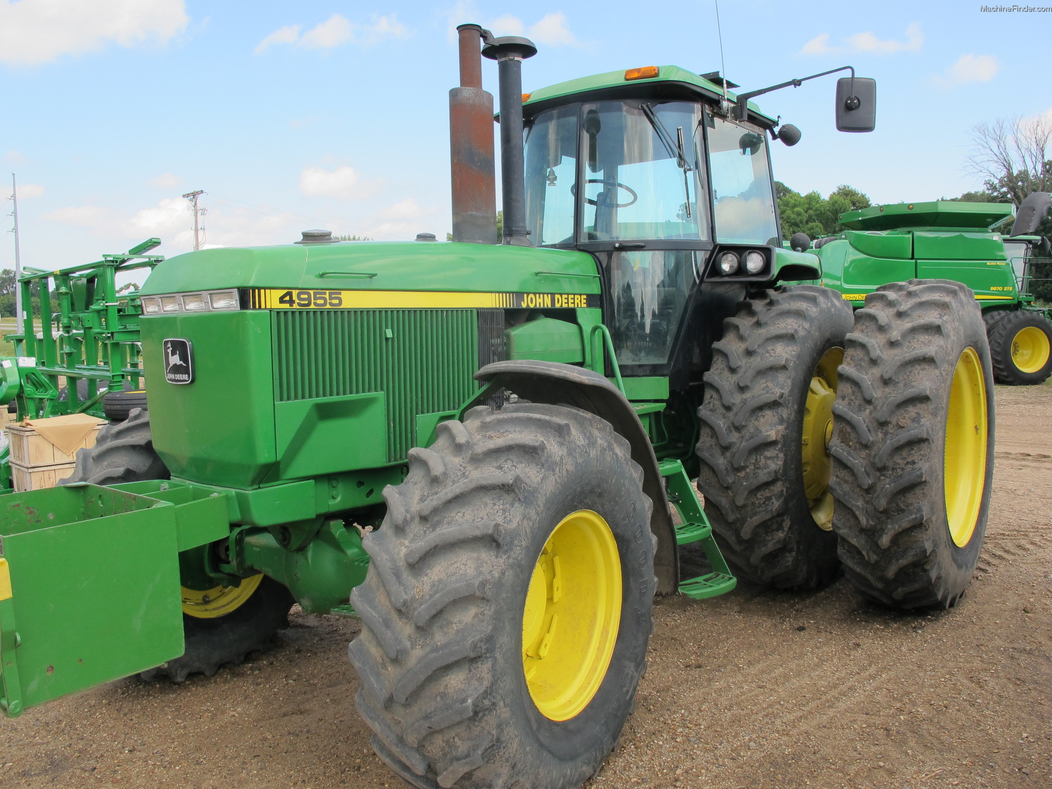 1991 John Deere 4955 Tractors - Row Crop (+100hp) - John Deere ...