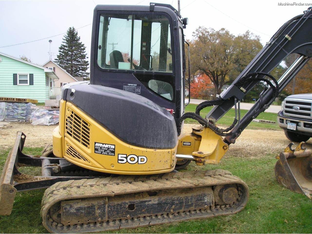 2008 John Deere 50D Excavator - John Deere MachineFinder