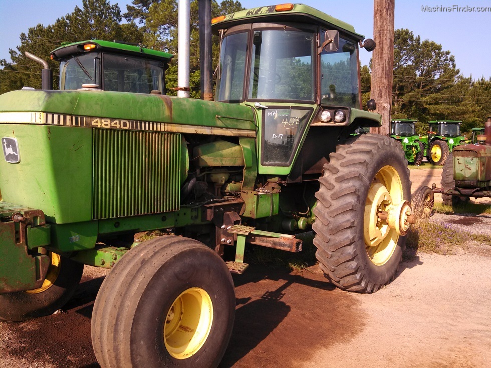John Deere 4840 Tractors - Row Crop (+100hp) - John Deere MachineFinder