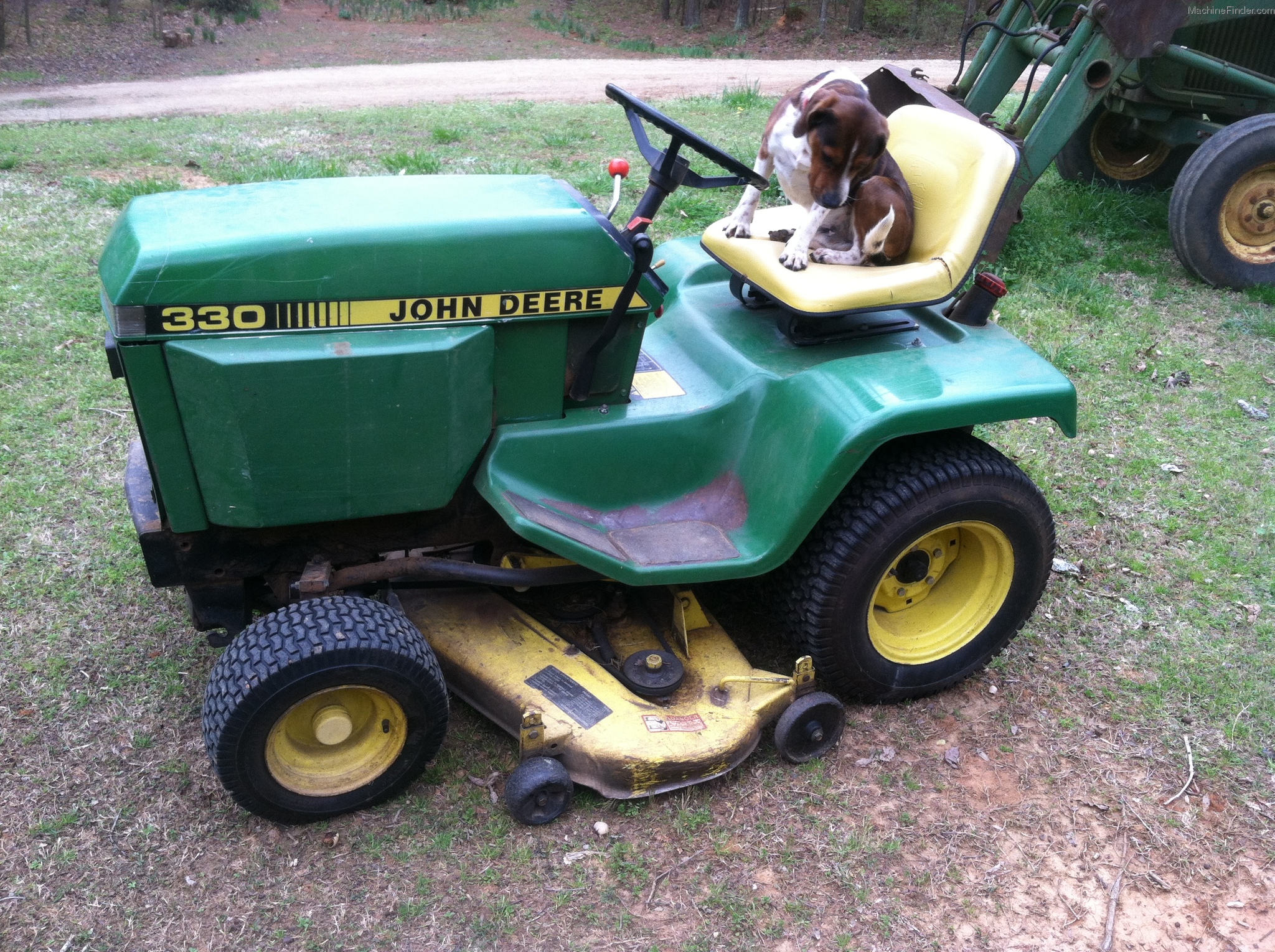 1986 John Deere 330 Lawn & Garden and Commercial Mowing - John Deere ...