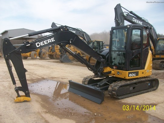 2014 John Deere 60G Compact Excavator - John Deere MachineFinder