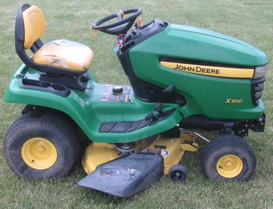 2007 John Deere X300 Lawn & Garden and Commercial Mowing - John Deere ...