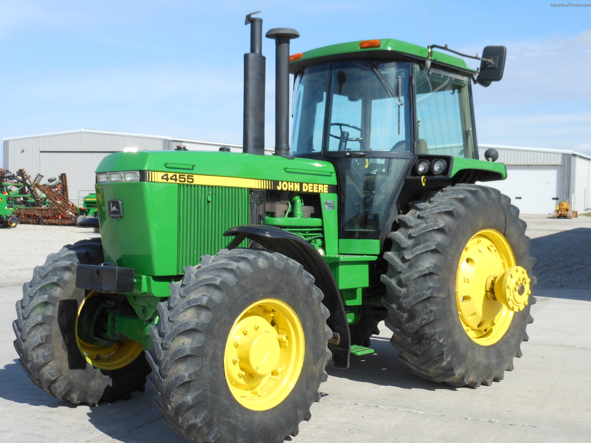 1989 John Deere 4455 Tractors - Row Crop (+100hp) - John Deere ...