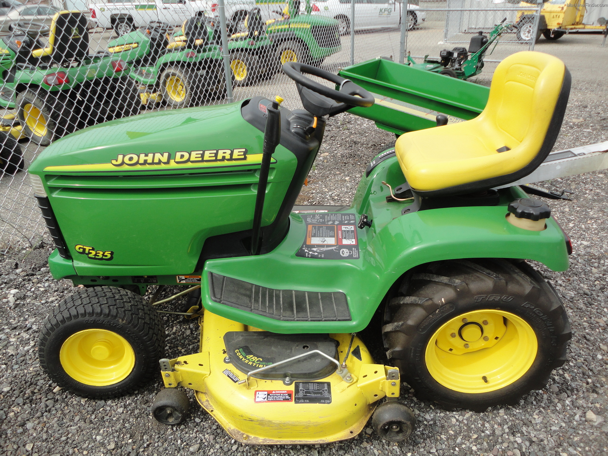 John Deere Lawn Tractor Gt235 at Ruth Jefferson blog